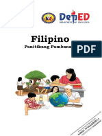 Grade 7 Filipino - MODULE 1 To 4 | PDF