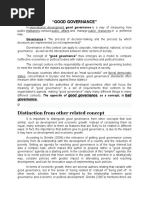 Six Types of Governance Explained | PDF | Governance | Government