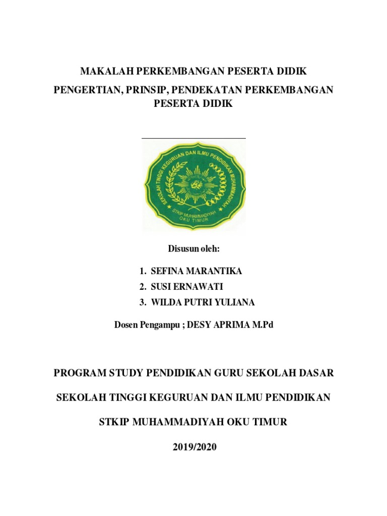 Pengertian Prinsip Pendekatan PPD | PDF