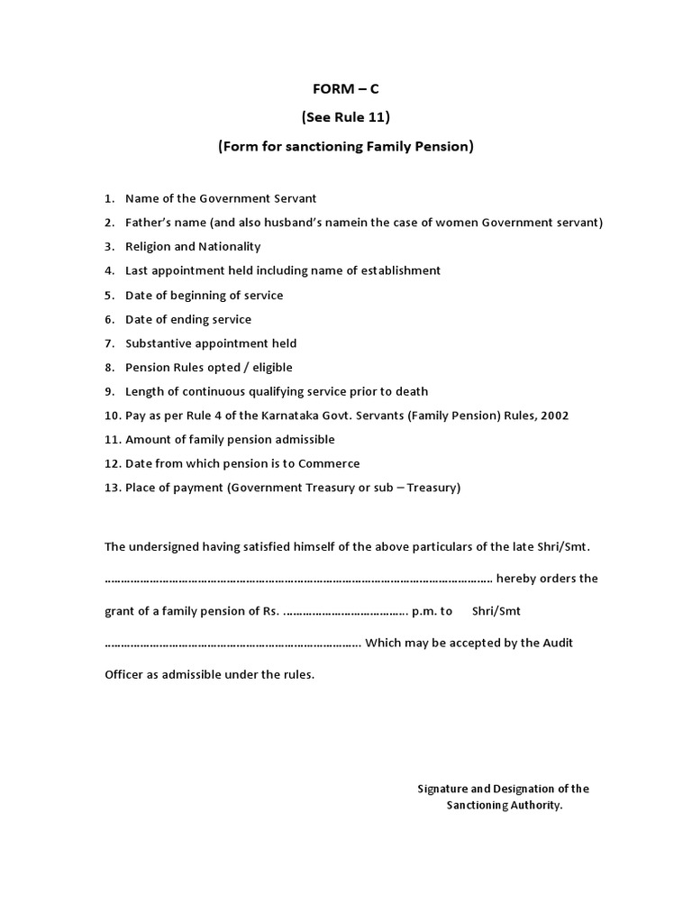 Pen FORM C PDF | PDF