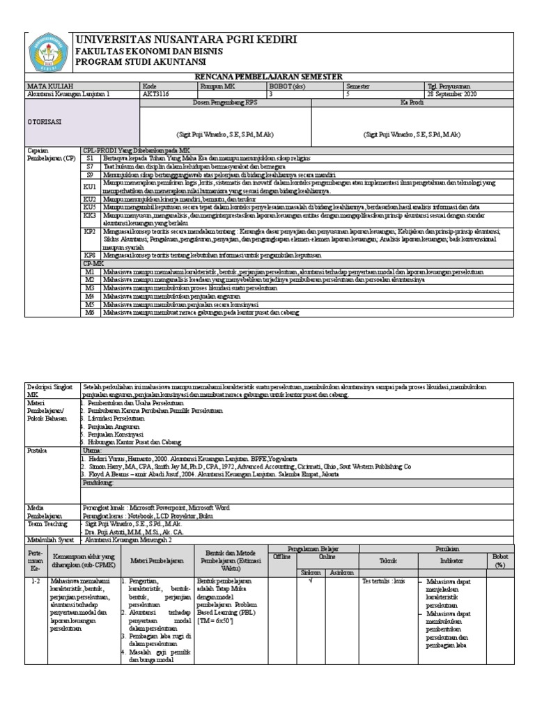 RPS Akl-1 Online | PDF