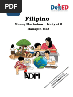 Filipino 4 - Q2 - Module 3 - Salitang Naglalarawan - V1 | PDF
