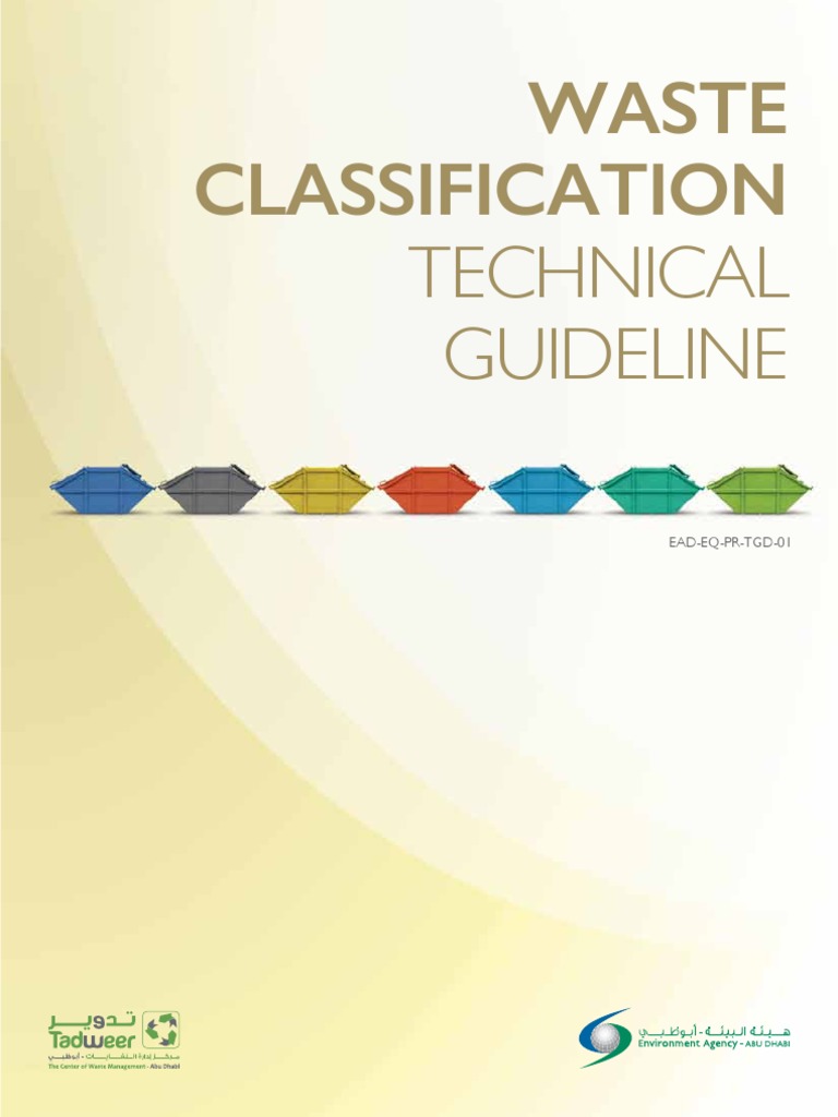 Waste Classification - Technical Guideline PDF | PDF | Hazardous Waste ...