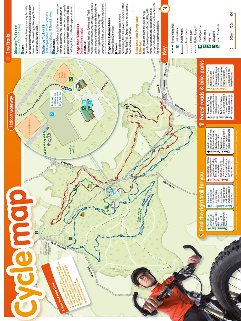 Haldon Cycle DL - Aug2013 PDF | PDF | Trail | Mountain Biking