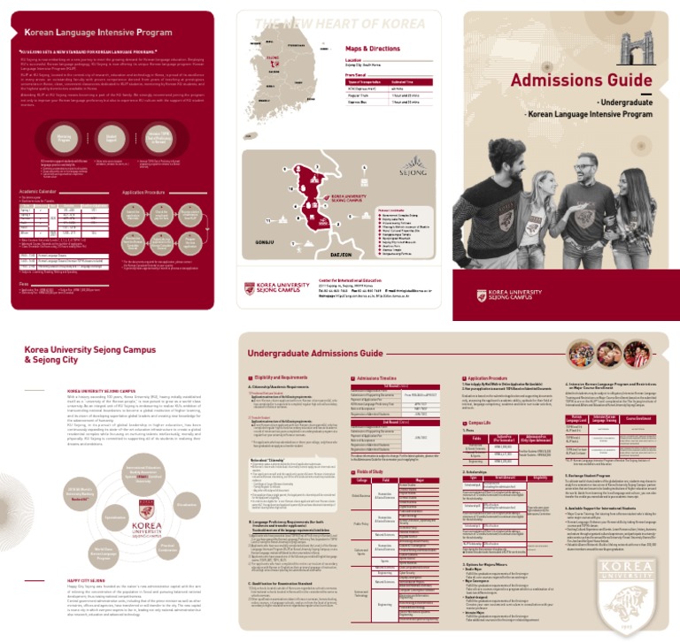 (En) Korea University Sejong Campus | PDF | University And College ...