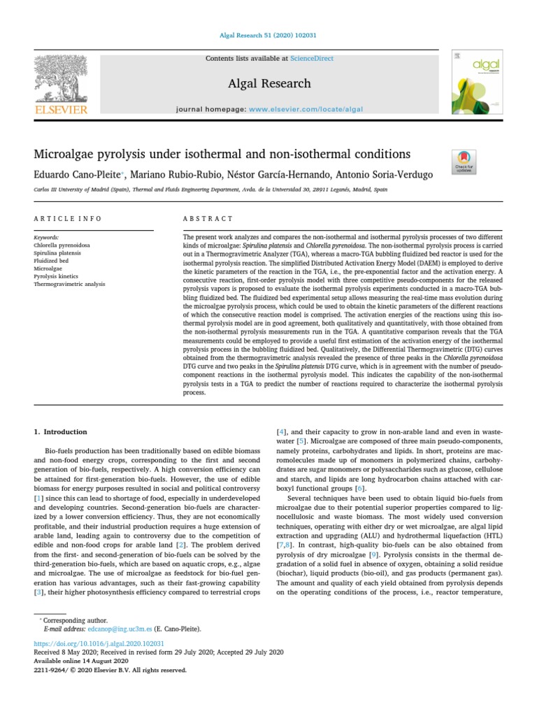 Algal Research: Eduardo Cano-Pleite, Mariano Rubio-Rubio, Néstor García ...