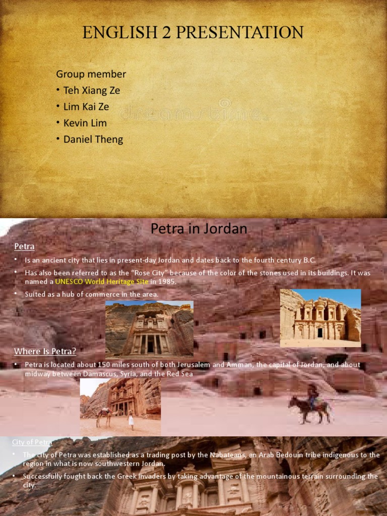 English 2 Presentation: Group Member - Teh Xiang Ze - Lim Kai Ze ...