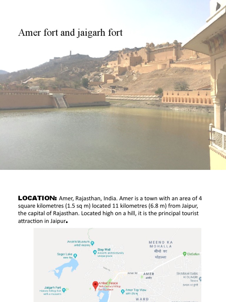 Amer Fort and Jaigarh Fort | PDF | Art Media | Weaponry