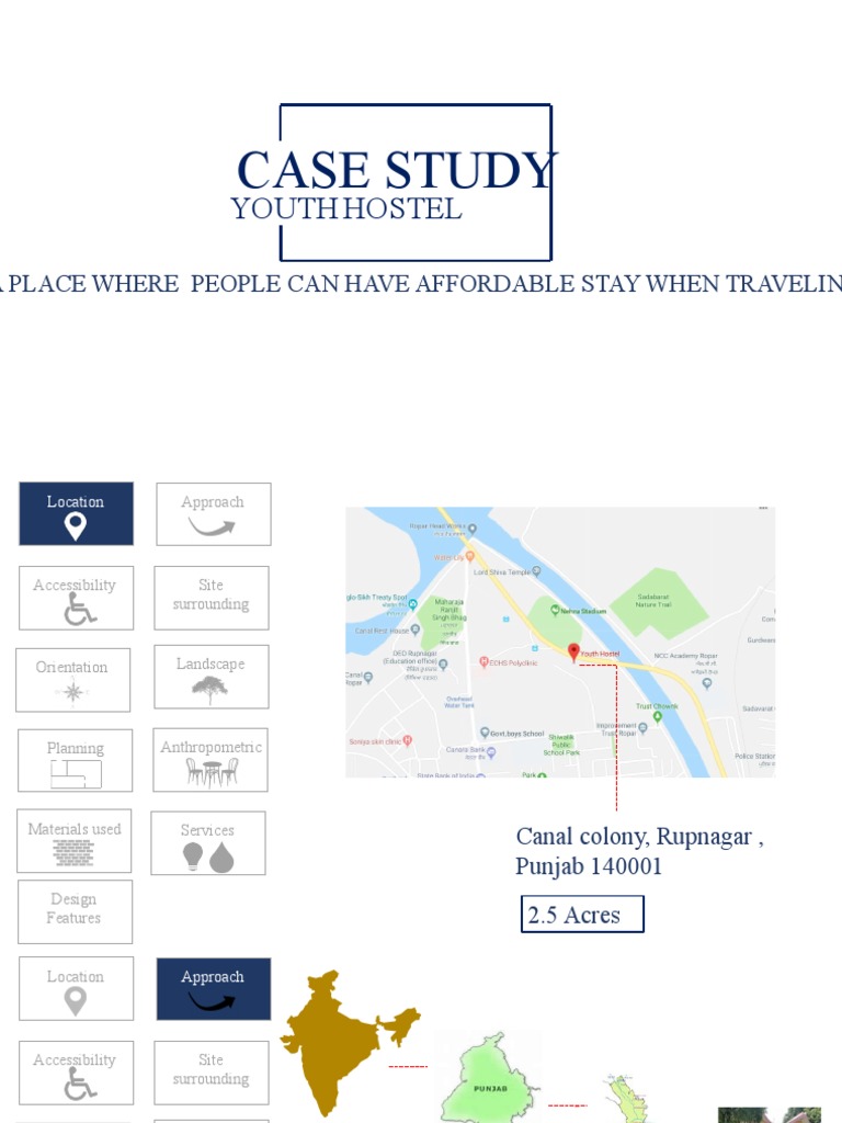 Case Study - Youth Hostel | Download Free PDF | Dormitory | Trees