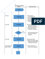 Loan Process Flow Sheet | PDF | Finance & Money Management