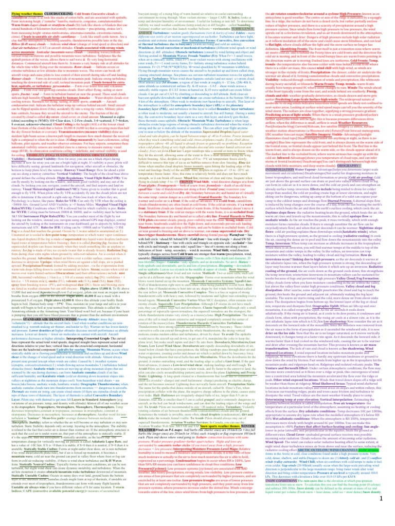 Atsc Final Cheat Sheet PDF | PDF | Cloud | Thunderstorm