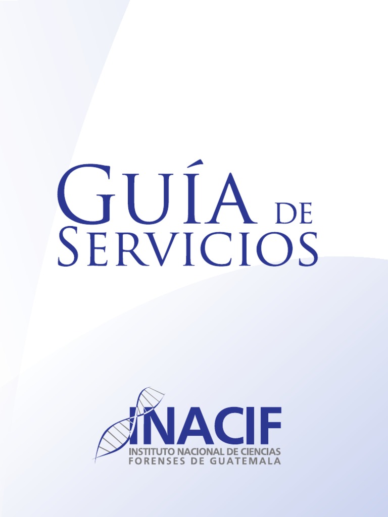 Servicios y Sedes del INACIF | PDF | Guatemala | Departamento de Petén