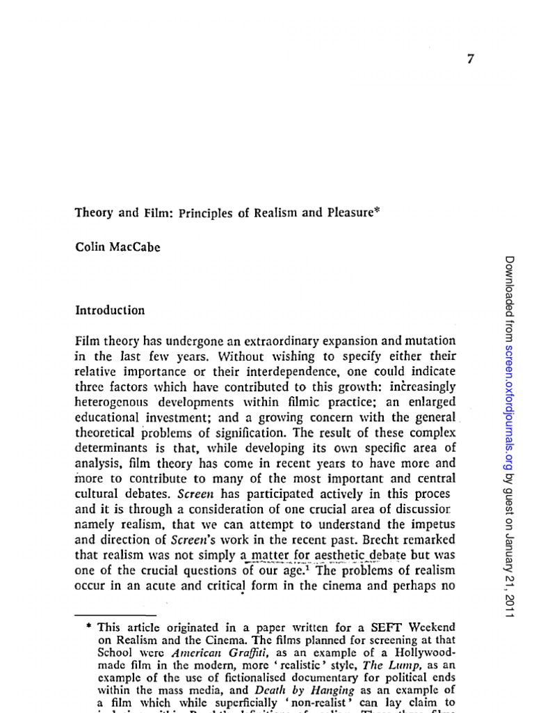 Macabe Realism | PDF | Jacques Lacan | Discourse