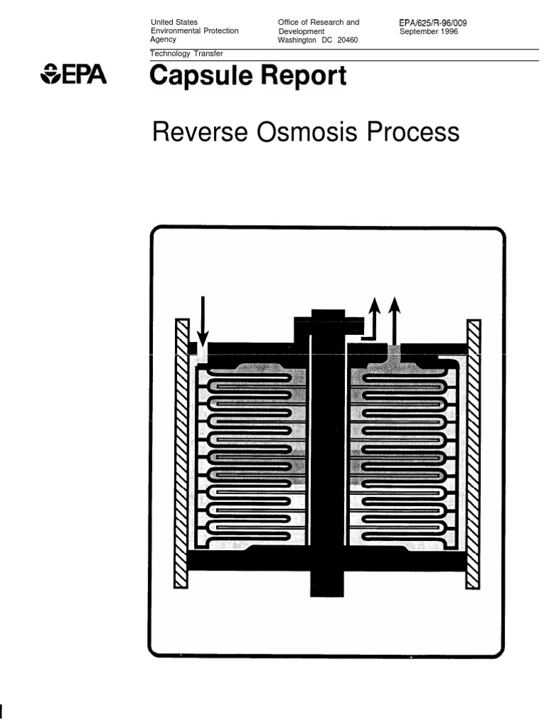 Reverse Osmosis Process: Gepa Capsule Report | PDF | Membrane | Solubility