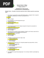 All Mga Natatanging Diskurso 2nd Major Exam | PDF