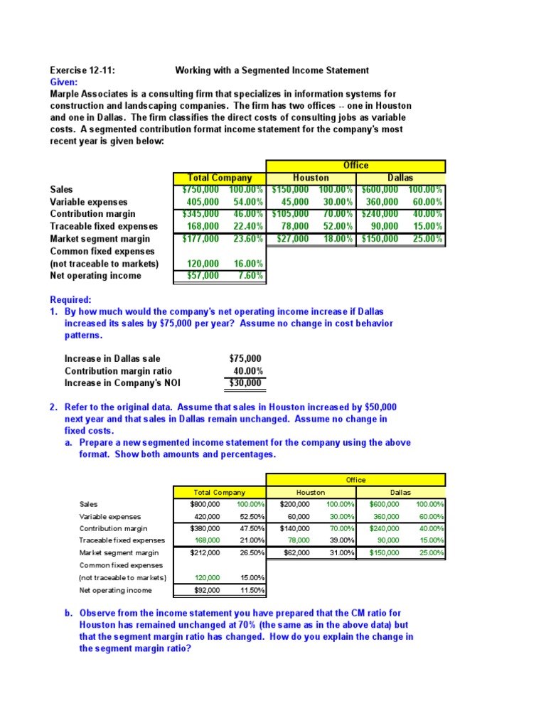 Answer Key | PDF | Return On Investment | Economies