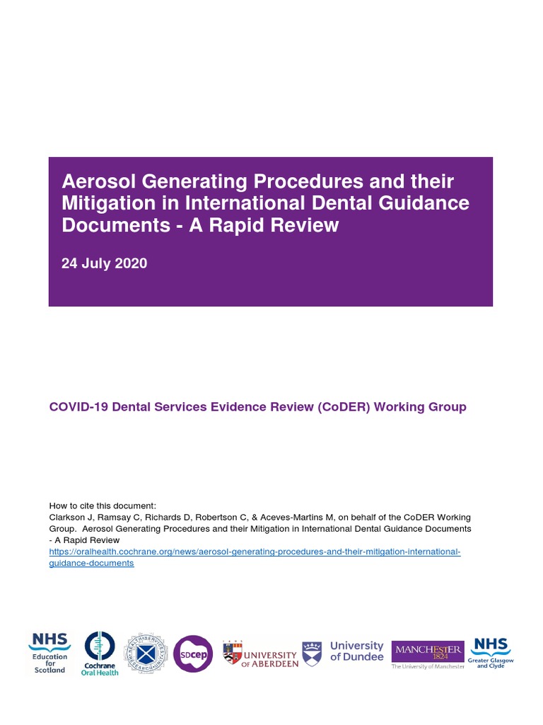 Rapid - Review - of - Agps - in - International - Dental - Guidance ...