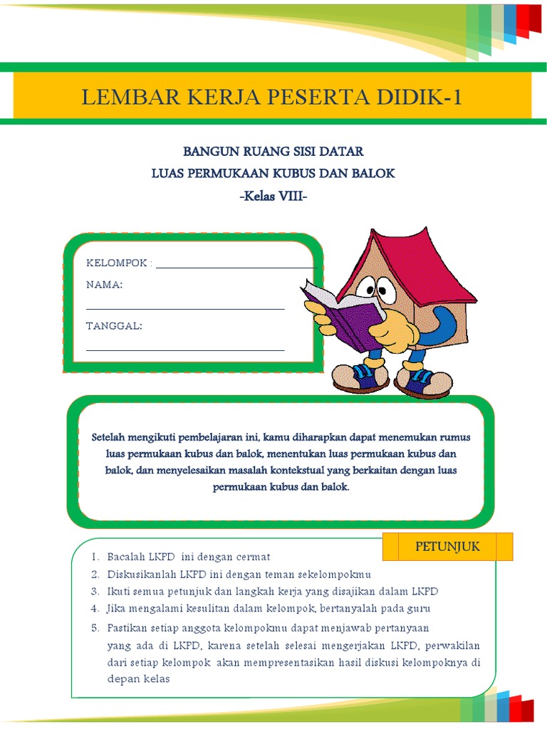 C1 LKPD-1 LP Kubus Dan Balok | PDF
