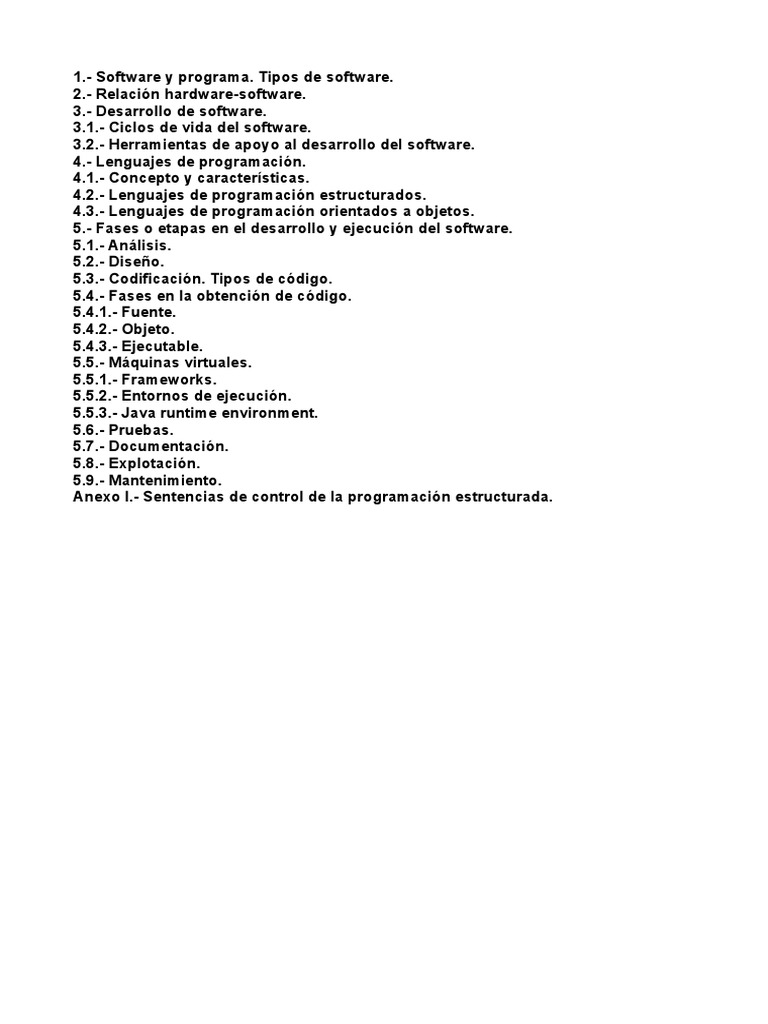 Tema 1 Entornos de Desarrollo DAM | PDF | Lenguaje de programación ...