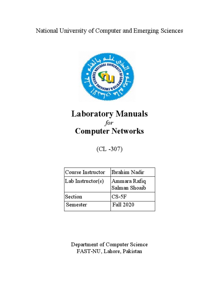 Laboratory Manuals: Computer Networks | Download Free PDF | Computer ...