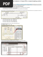 Caesar Modelling Practice | PDF | Pipe (Fluid Conveyance) | Pump