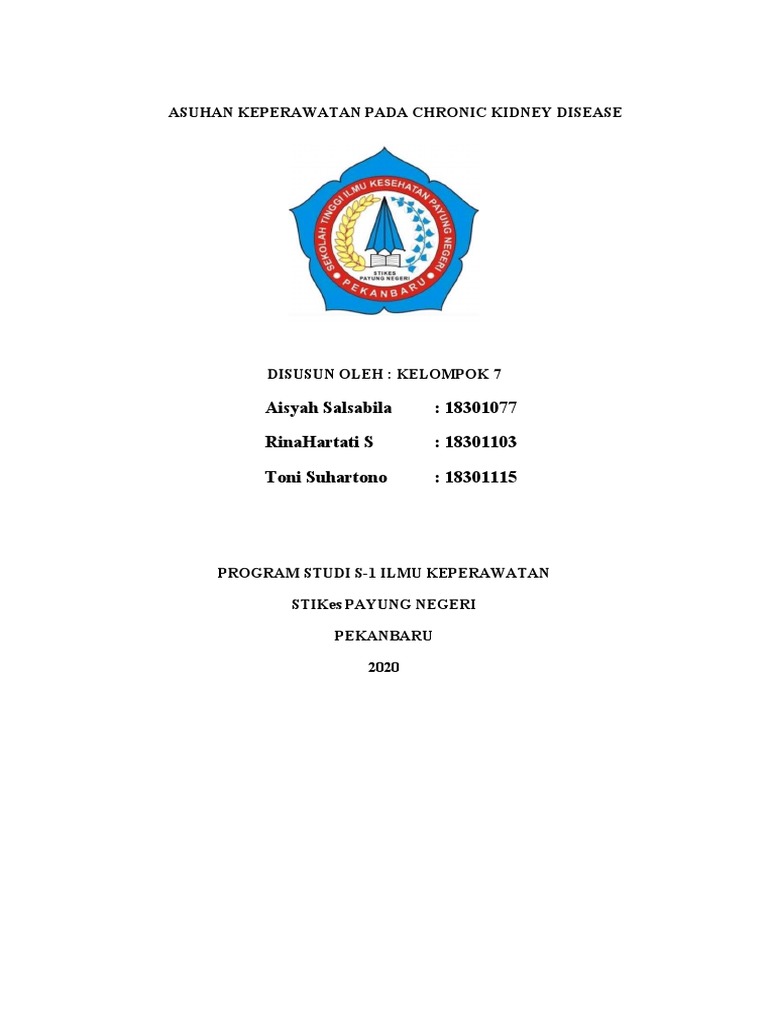 RT1 Gagal Ginjal Kronik (KMB) | PDF