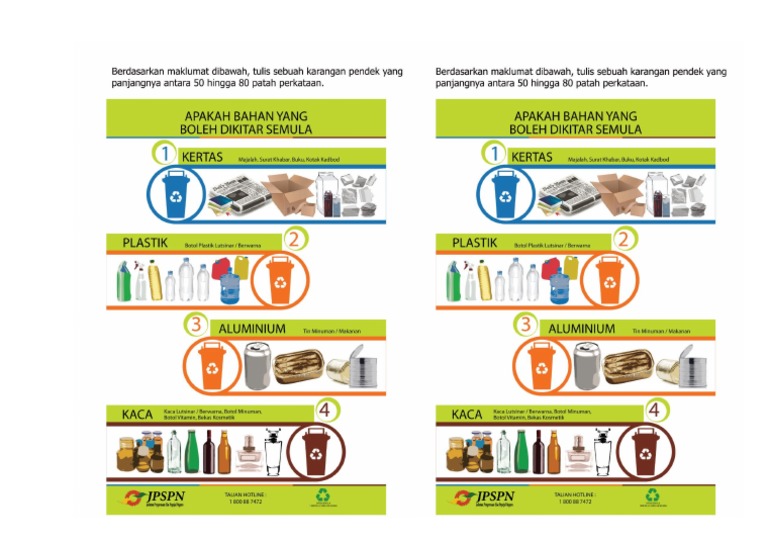 Karangan Pendek Bahan Kitar Semula