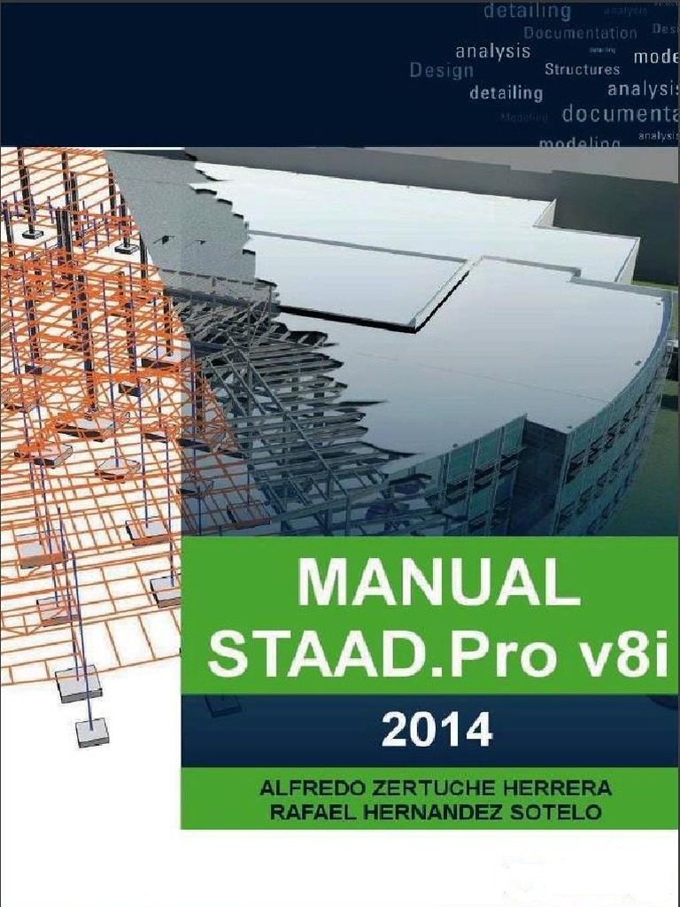STAAD.Pro V8i Manual for Structural Design | PDF | Menu (Computing ...