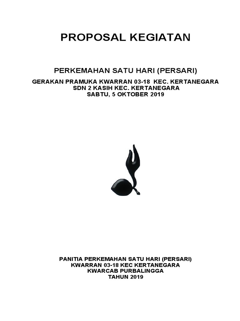 Proposal Persari 2019 | PDF