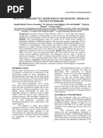 Special-Test-Thoracic-OUTLET-SYNDROME | PDF