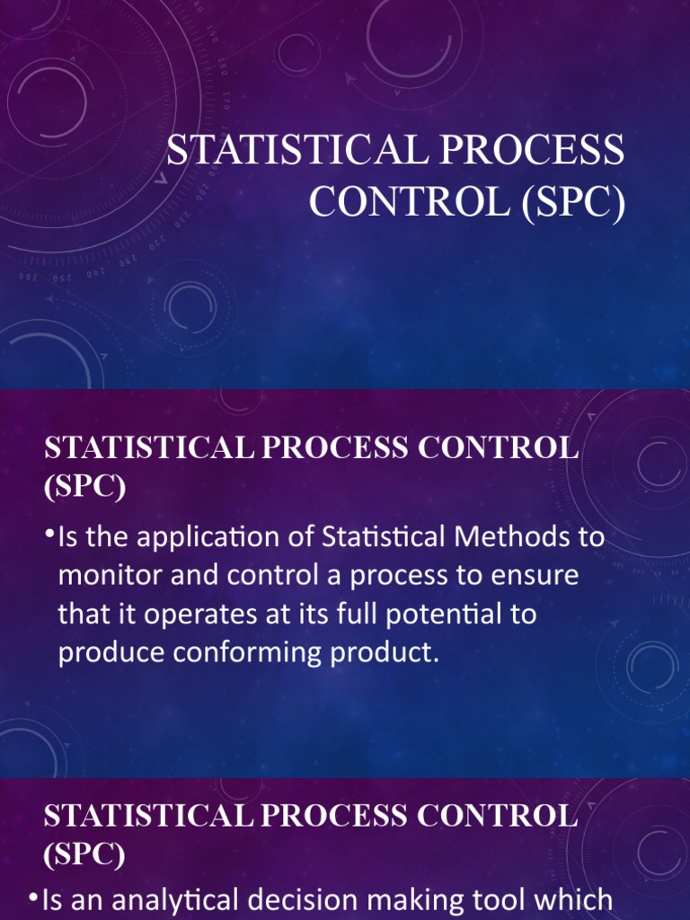 Statistical Process Control (SPC) | PDF | Statistics | Business Process