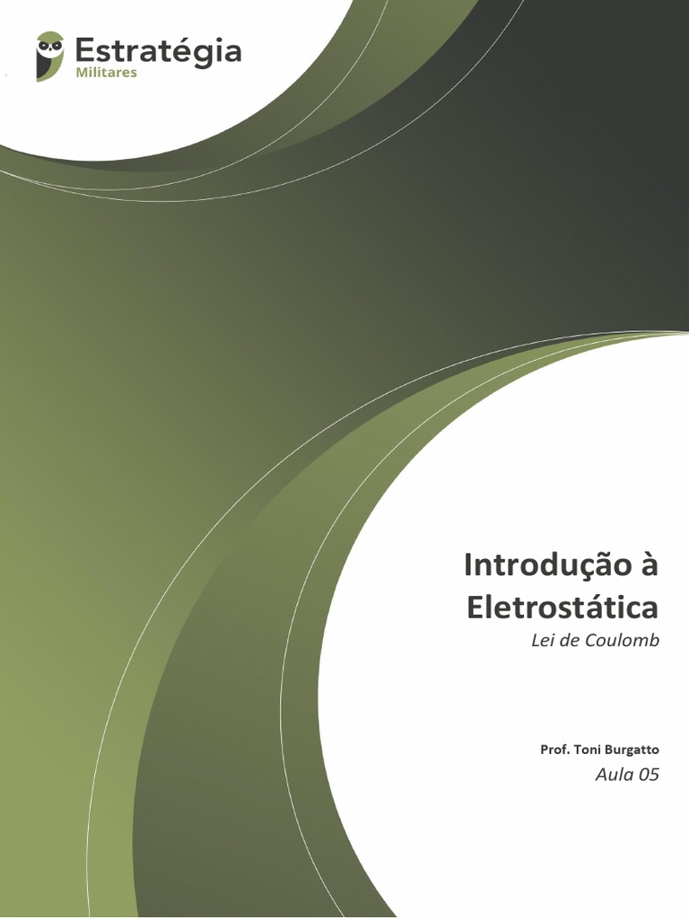 Introdução aos conceitos fundamentais da eletrostática | PDF | Carga ...
