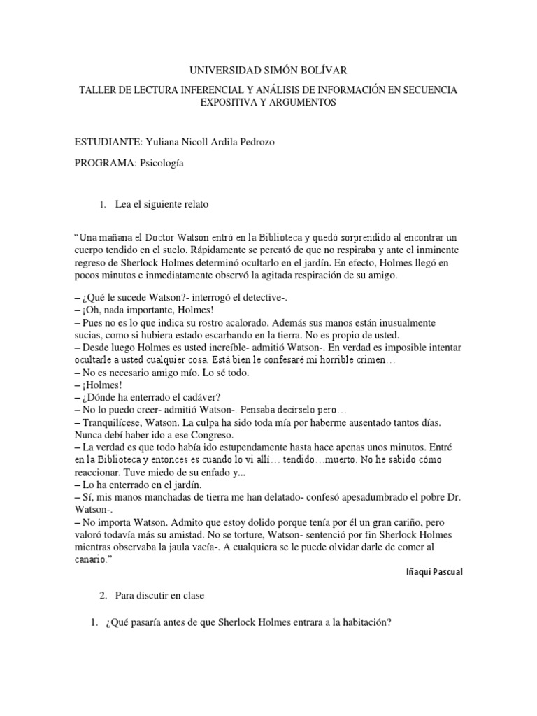 Cuerpo tendido y su significado | PDF | Comprensión lectora | Salud y ...