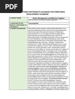 Sample Project Proposal Template | PDF | Irrigation | Agriculture