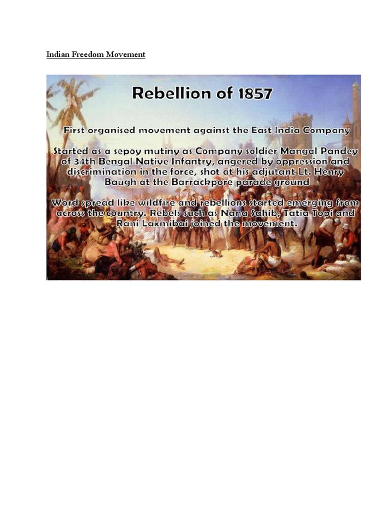 Freedom Movement | PDF