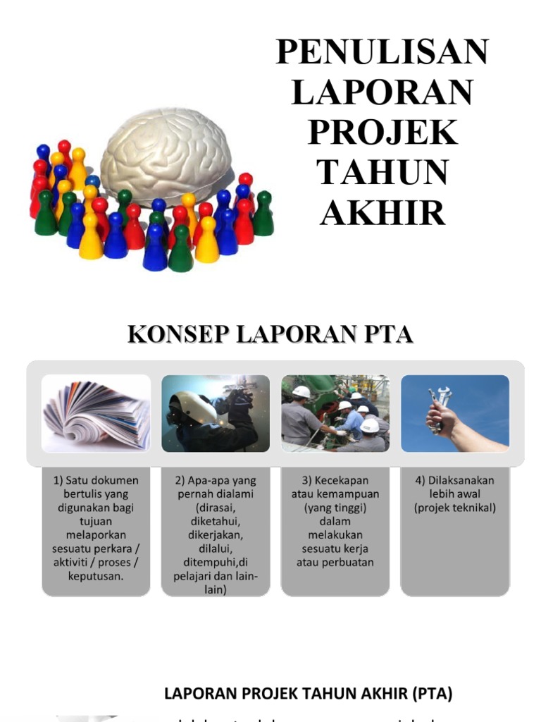 Slide Panduan Penulisan Laporan Pta 2020 | PDF