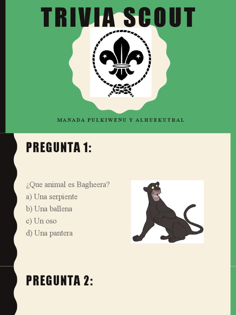 Trivia Scout | PDF | Exploración | Organizaciones juveniles