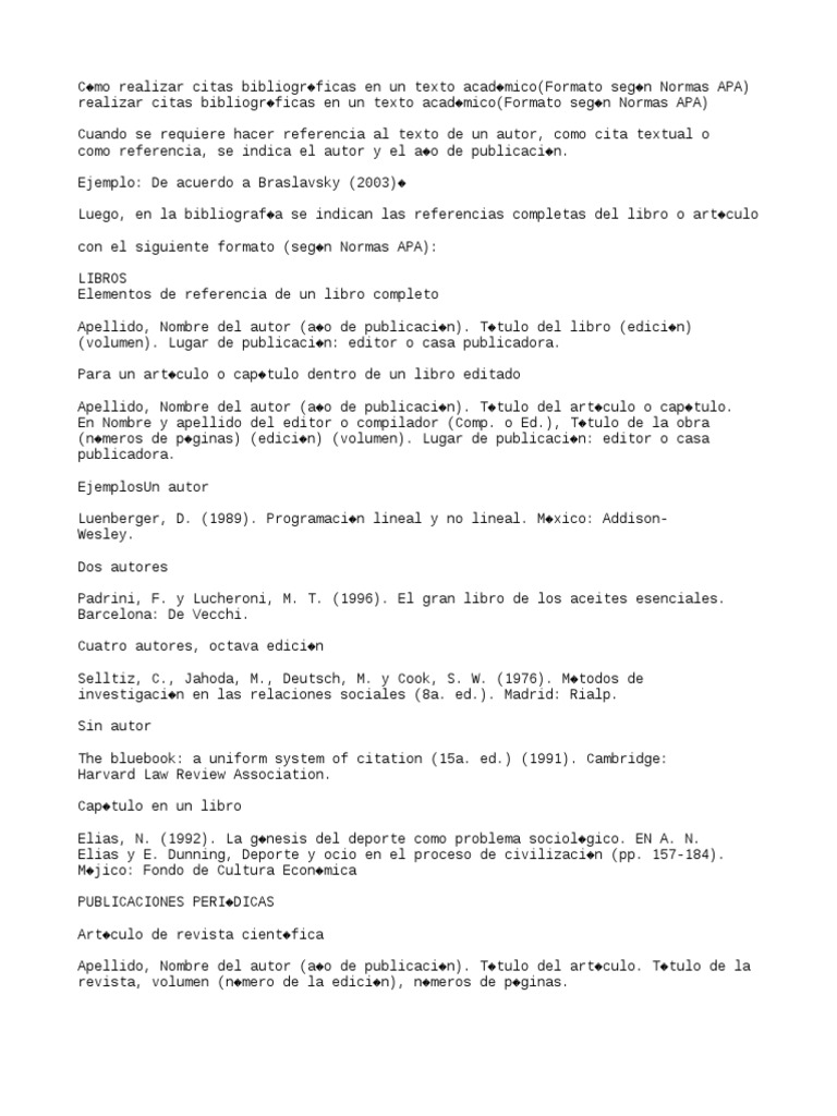 Cómo Citar Fuentes 1 14 | PDF