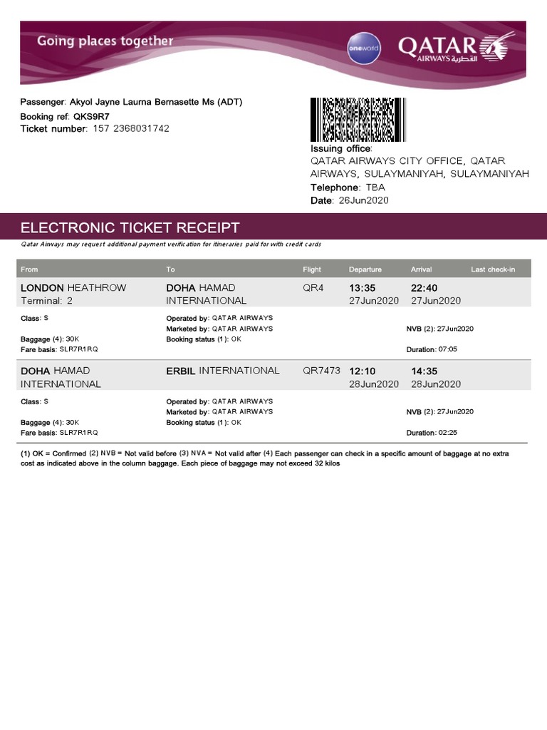 Your Electronic Receipt | PDF | Fare | Payments