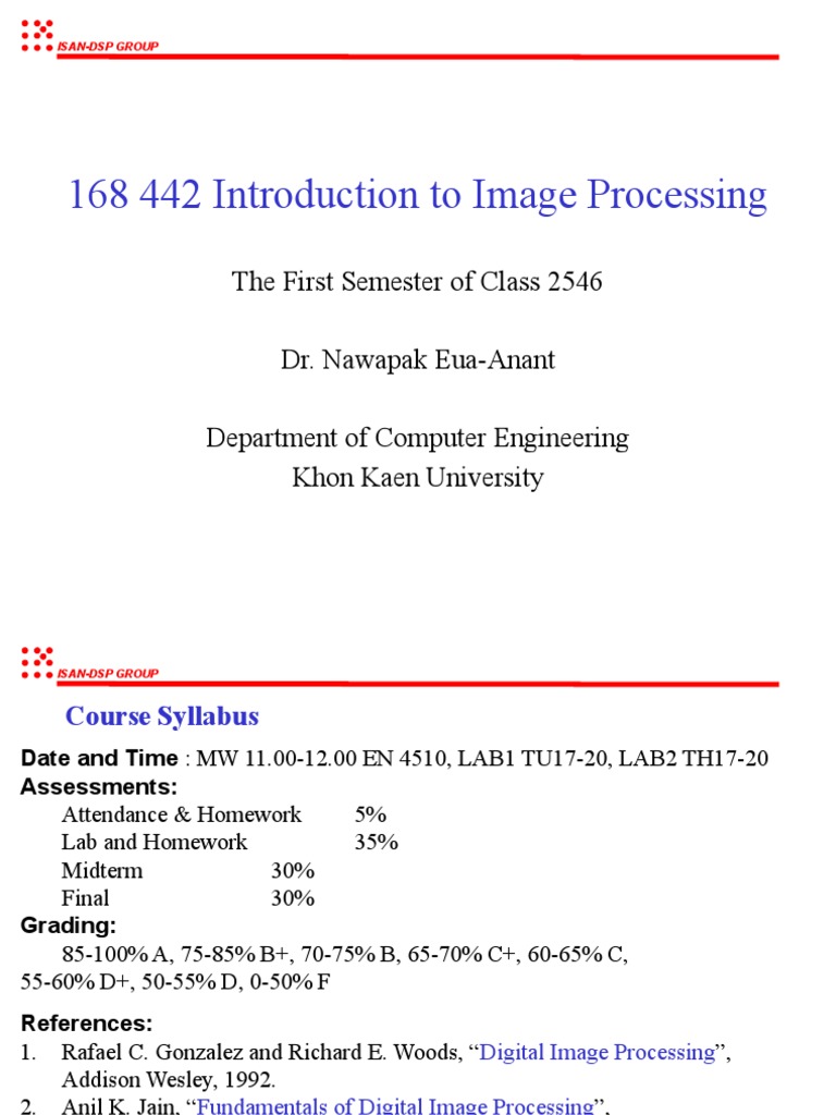 168 442 Introduction To Image Processing | Download Free PDF | Eye ...