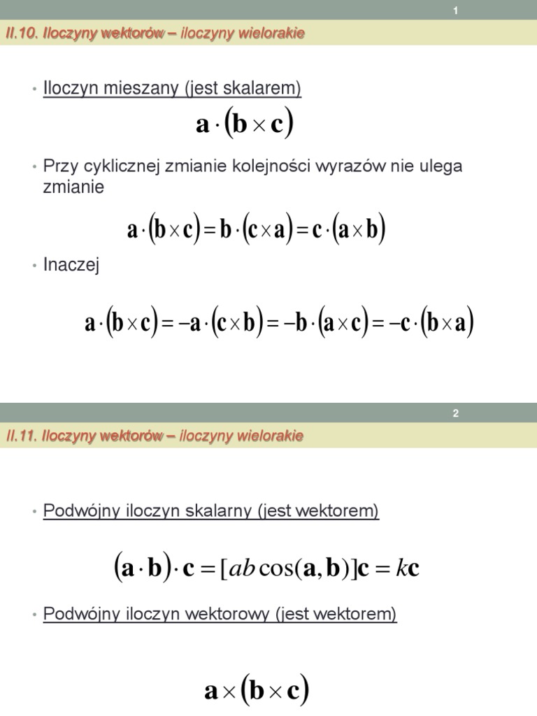 Mechanika Wyklad 3 | PDF
