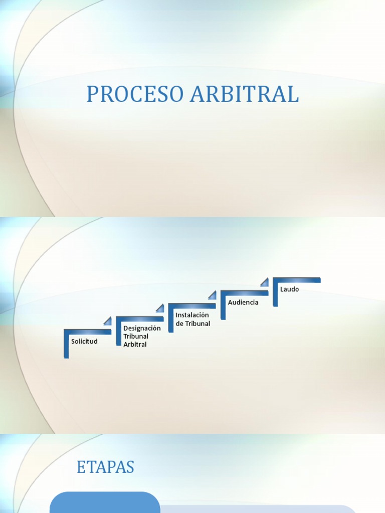 Procedimiento Arbitral | PDF | Arbitraje | Gobierno
