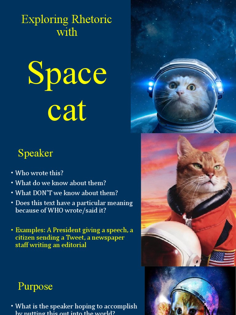 Rhetorical Analysis with SPACE CAT | PDF | Credibility | Rhetoric