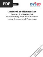 General Mathematics: Quarter 1 - Module 17: Exponential Functions ...