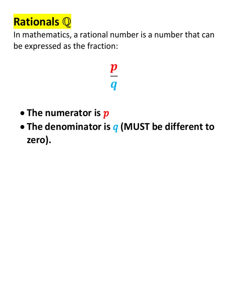 Class 1 - Proper and Improper Fractions | PDF | Fraction (Mathematics ...