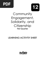 Community Engagement Module 1 - Lesson 1 | PDF | Community | Institution