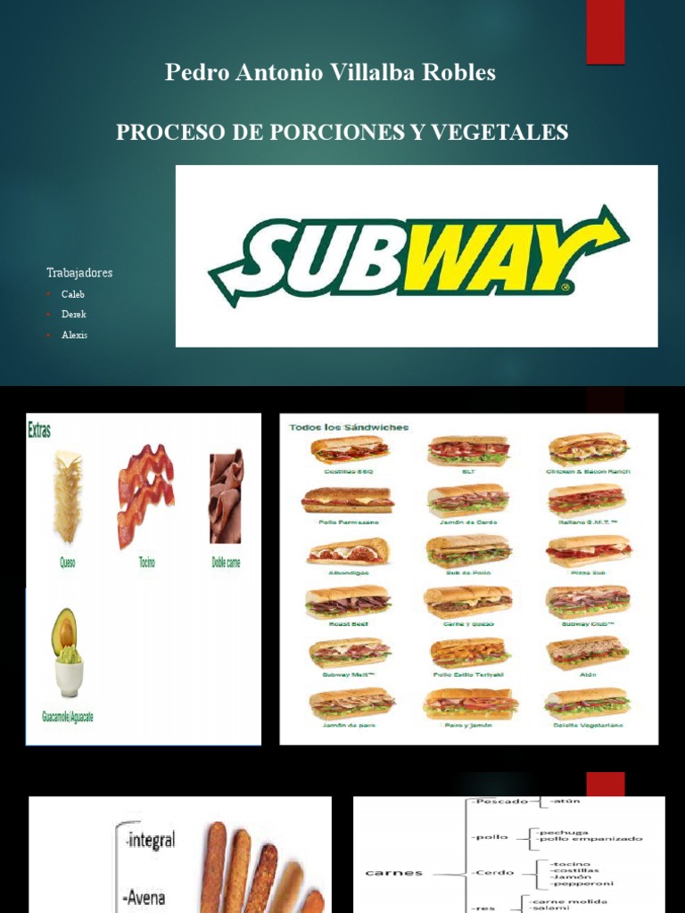 Presentacion Subway | PDF