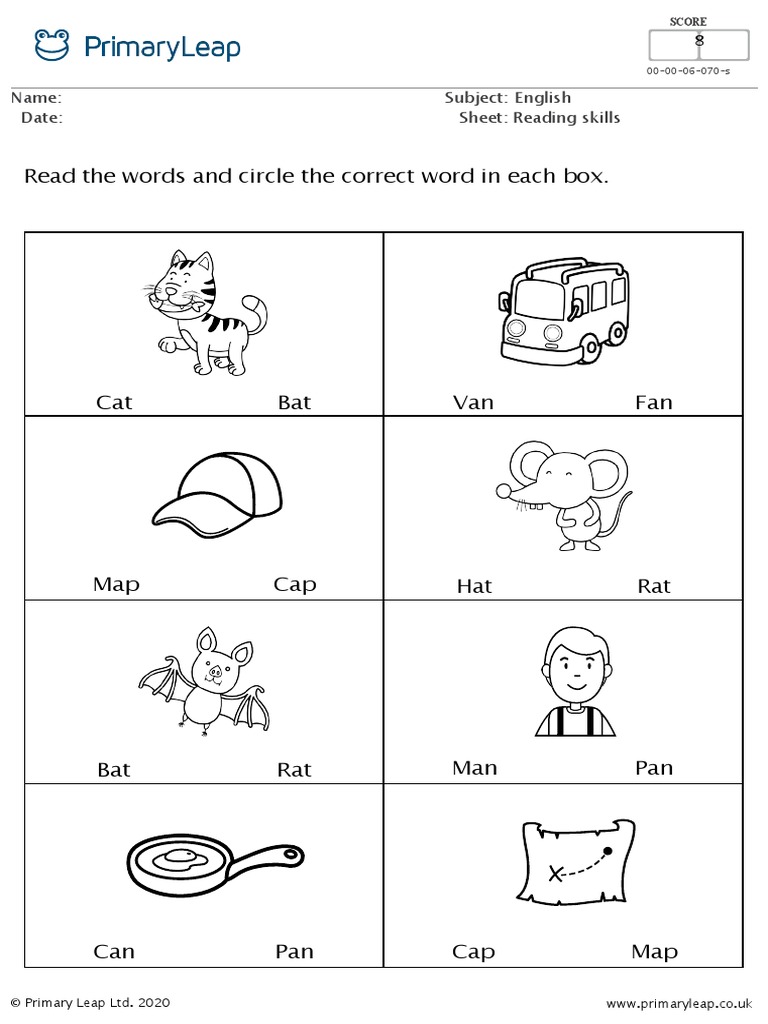 Circle The Correct Word Fun Activities Games Picture Description ...