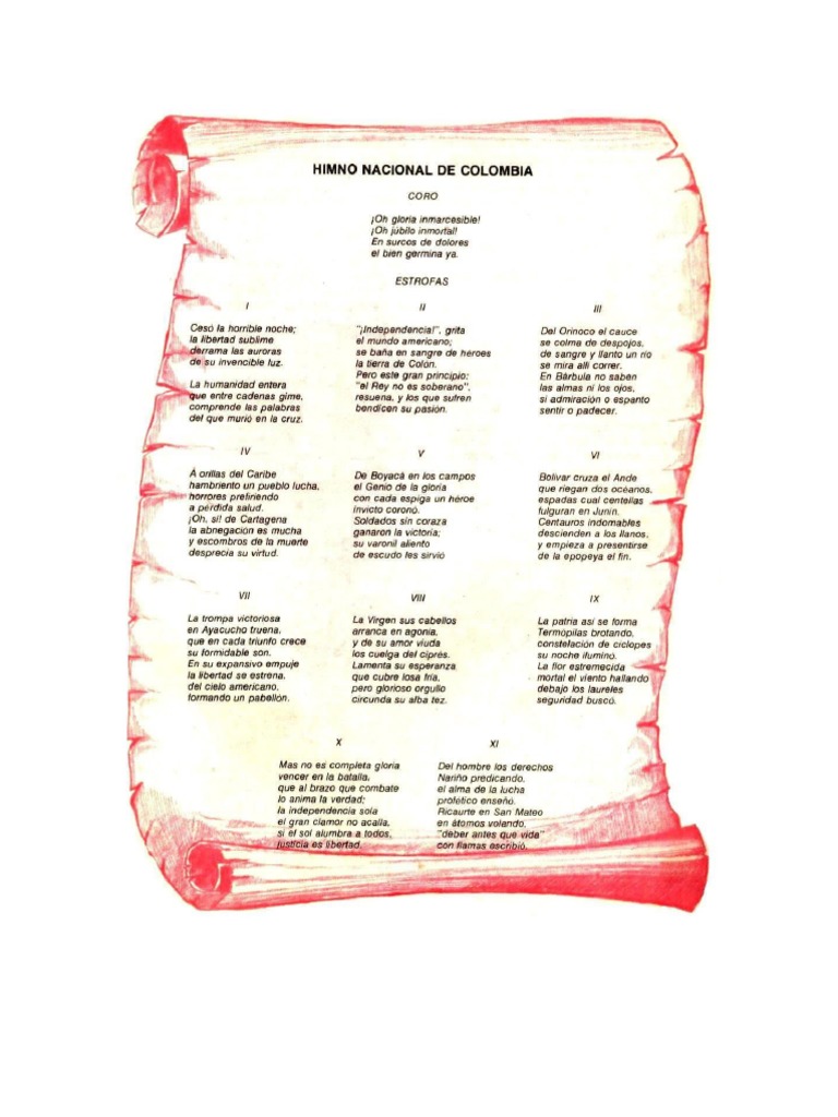 Himno A La Bandera | PDF