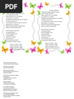 Letra y acordes de "Volveré" | PDF | Poesía